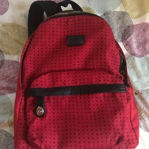 Coach | Bags | Coach Red Backpack | Poshmark